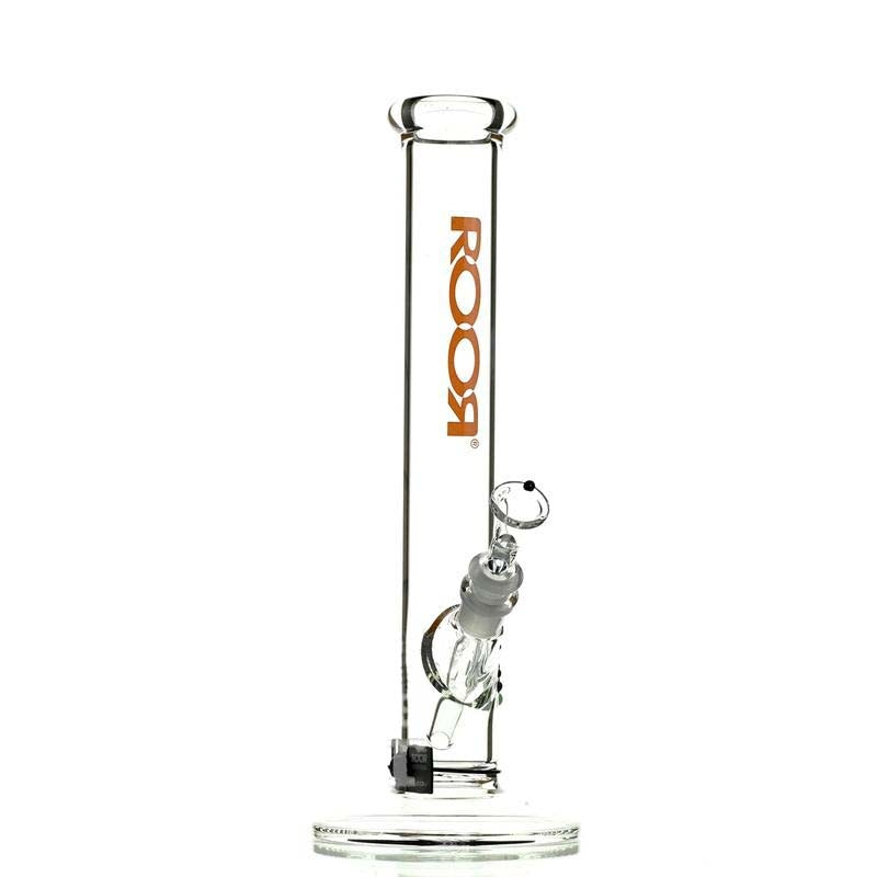 RooR Bong | Classic 50 x 5 Straight | 14" -14mm - Orange Logo ...