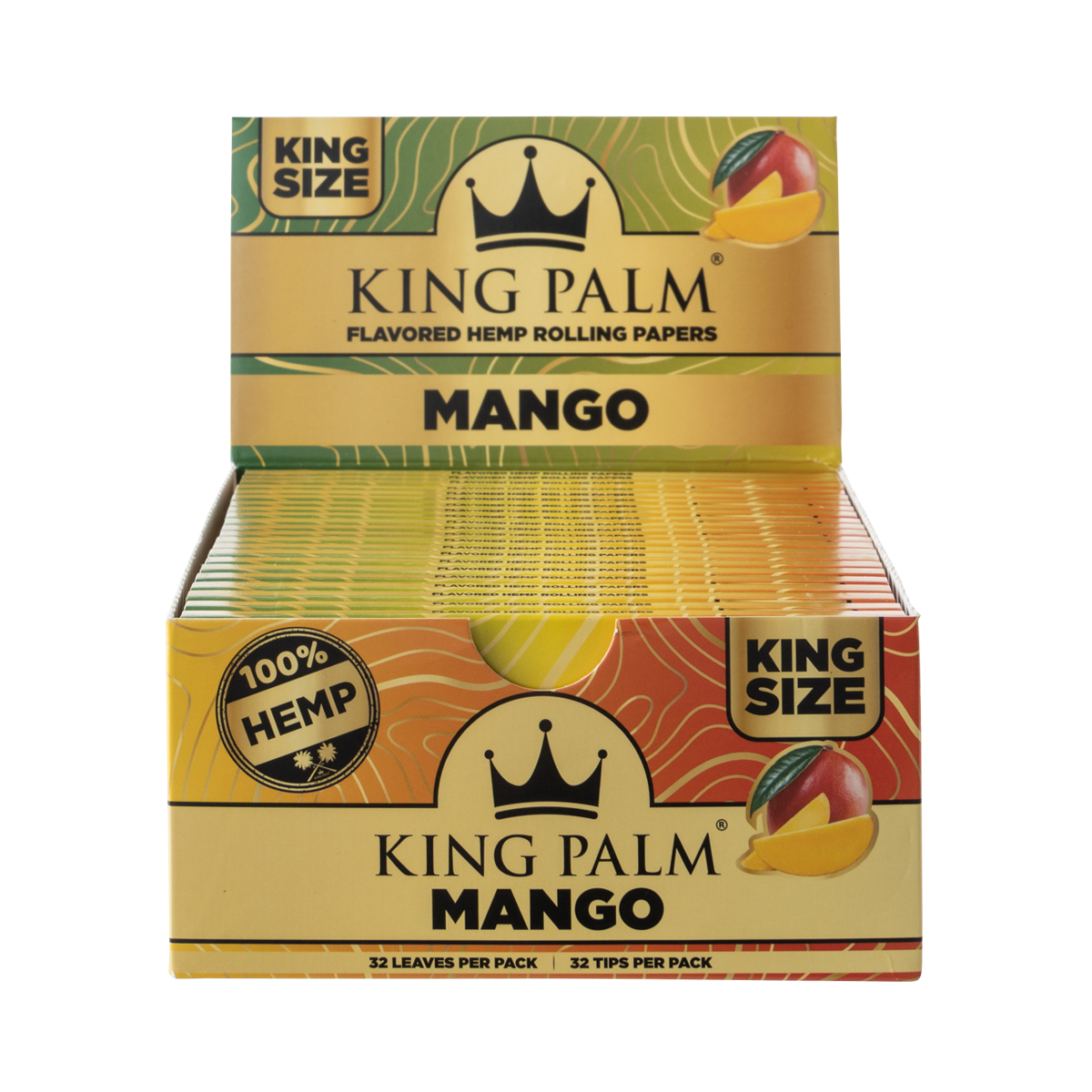 KING PALM KING SIZE HEMP MANGO 32PK - 22 BOOKLET – Pinnacle ...