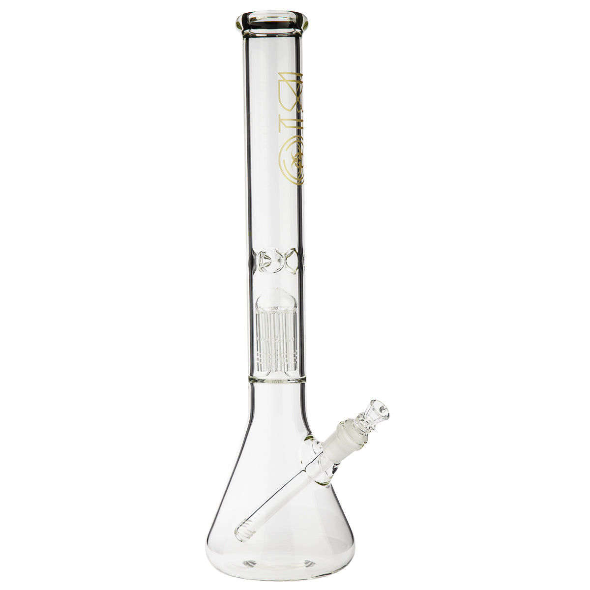 BIO Glass Bong | Single Chamber 10-Arm Tree Percolator Beaker | 18 ...